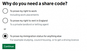 證明身份？Sharecode 有乜用？點申請？ - hongkongin.uk